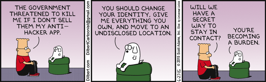 Las 10 mejores viñetas de Dilbert de seguridad informática - Una Al Día